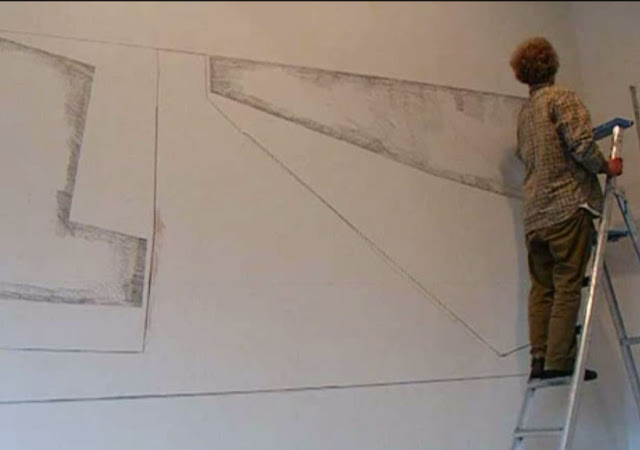 studio fredrik lund : XXL wall drawings - galleri KIT academy of fine art